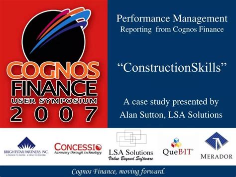 Ppt Performance Management Reporting From Cognos Finance Powerpoint Presentation Id 770806