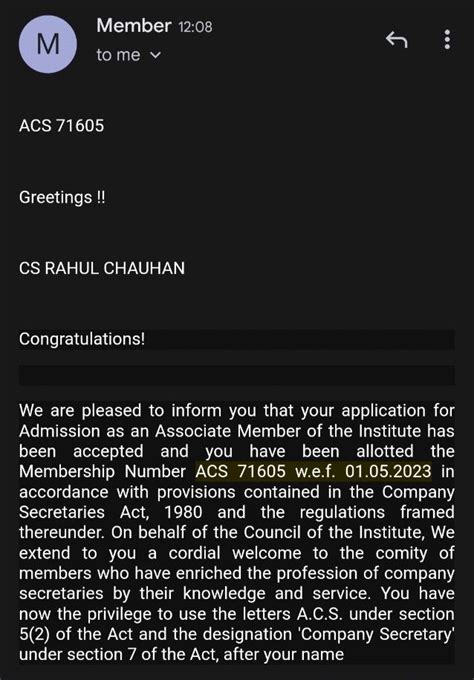 Cs Rahul Chauhan On Linkedin I Am Pleased To Announce That Today I