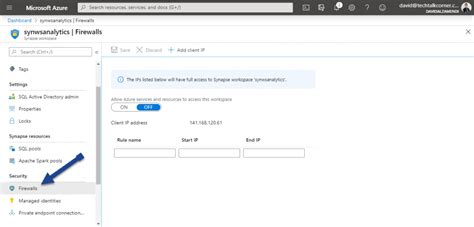 Create Your First Azure Synapse Analytics Workspace David Alzamendi