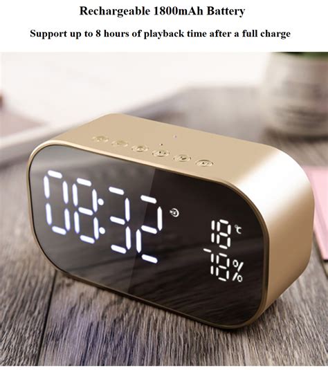 Best Wireless Bluetooth Speaker Alarm Clock Review ENFOCRUNCH