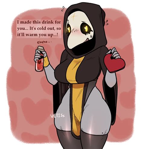 Rule 34 Anthro Female Heart Love Potion Margaret Vetisx Mask Plague Doctor Plague Doctor