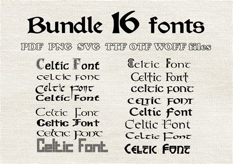 Gaelic Font