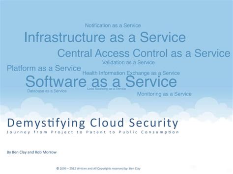 Demystifying Cloud Security Ppt