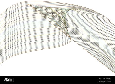 Abstract Line And Curve Geometric Pattern Colorful And Artistic For Graphic Design Catalog