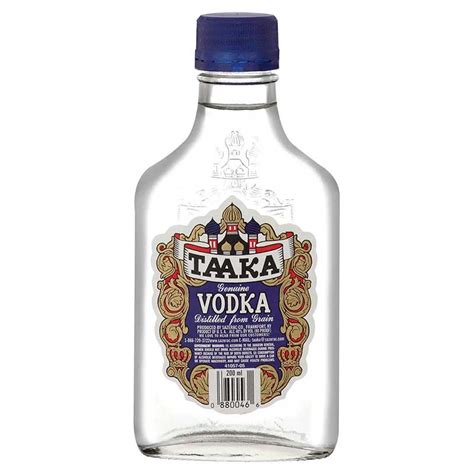 Taaka Vodka 200ml The Bottle House