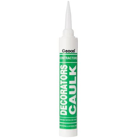 Geocel Contractors Decorators Caulk White Brown Magnolia 380ml Box 20
