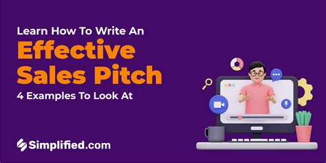 Learn How To Write An Effective Sales Pitch Simplified