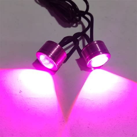 Jual Lampu Mata Elang Strobo Flash Strobo Kedip 3 Led Dengan Breket