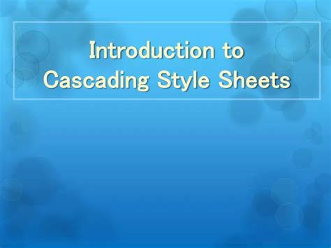Ppt Css3 The Missing Manual Course Overview And Tutorial Downloads Powerpoint Presentation
