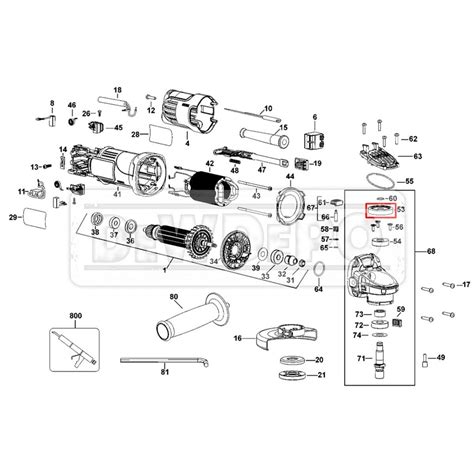 N097361 Dewalt DWE4050 Büyük Dişli | dewdepo