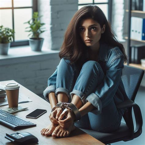 Beautiful Captive Girl In The Office By Stalkerportal On Deviantart