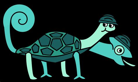 Download Cartoon Turtle Duck Hybrid Wallpaper