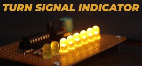 How To Make Signal Indicator Lights Fibos