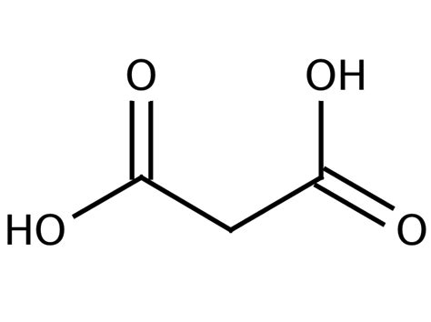 Purchase Malonic Acid [141 82 2] Online • Catalog • Molekula