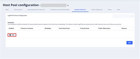 Session Timeouts Login Vsi