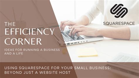 using squarespace for your small business beyond just a website host