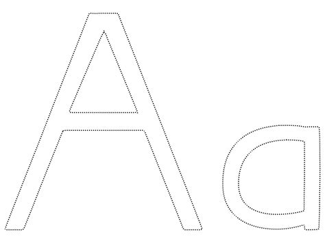 Simple Letter A Tracing Coloring Page Download Print Or Color Online