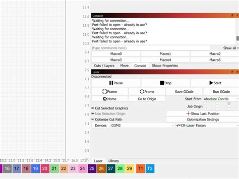Port Failed To Open Already In Use HEEEEELLLLLP LightBurn Software Questions LightBurn
