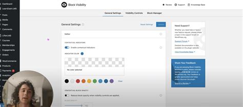 Block Visibility In Wordpress