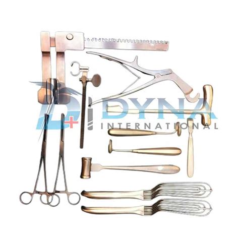 Thoracotomy Set Essential Surgical Instruments For Surgery