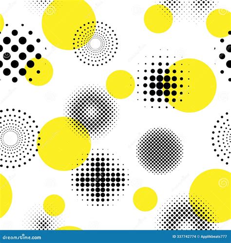 Circle Geometry Round Patterns Random Texture Modern Flat Assorted