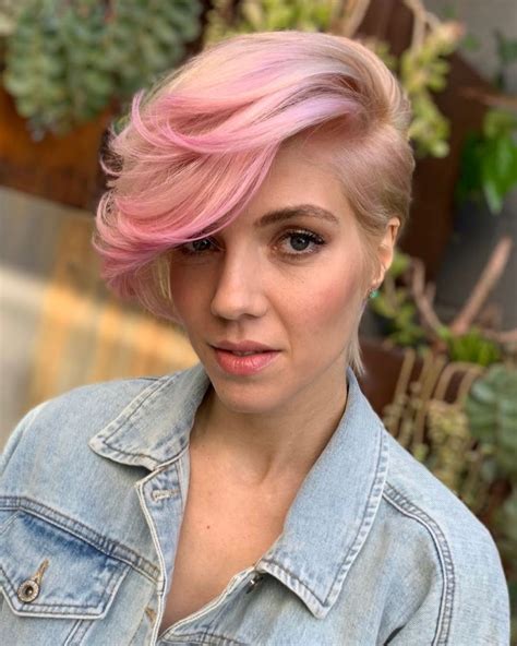 Pink Pixie Cut Ideas To Try In
