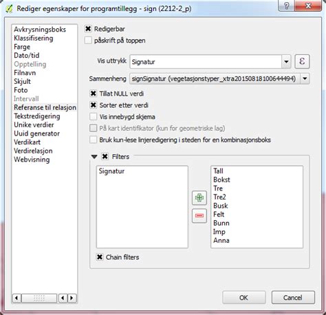 Bugproblem In The Relation Reference Widget المنتدى العربي لنظم المعلومات الجغرافية