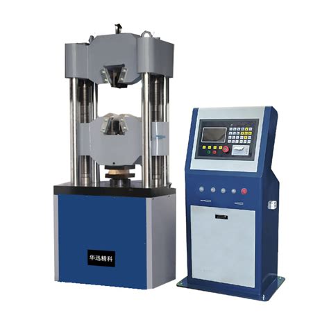 Wew Microcomputer Controlled Electro Hydraulic Servo Universal Testing