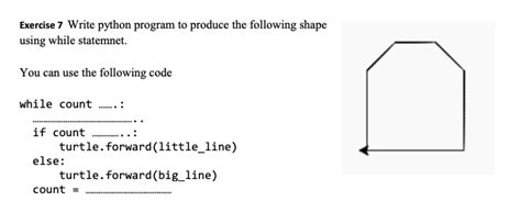 Solved Exercise 7 Write Python Program To Produce The