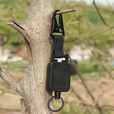 Badu Bg 60 см висококачествена стоманена тел прибиращи се макари за значки Многофункционални