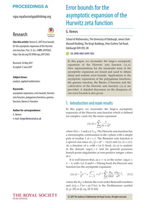 Error Bounds For The Asymptotic Expansion Of The Hurwitz Zeta Function