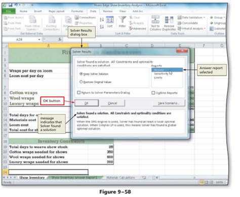 Solved Click The Solve Button Solver Parameters Dialog Box To Solve The 1 Answer