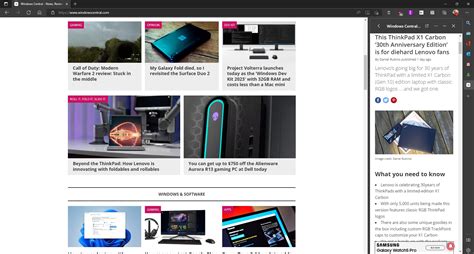 microsoft edge s sidebar is the best browser feature you ve never heard
