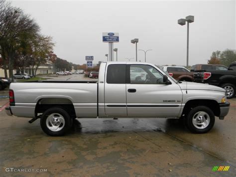 2001 Bright Silver Metallic Dodge Ram 1500 Slt Club Cab 57354502 Photo