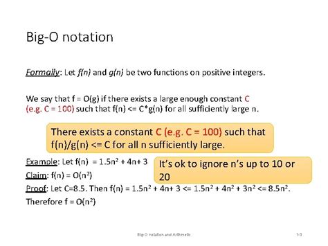Cmpt 706 Algorithms For Big Data Bigo Notation
