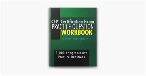 ‎cfp Certification Exam Practice Question Workbook By Matthew Brandeburg On Apple Books