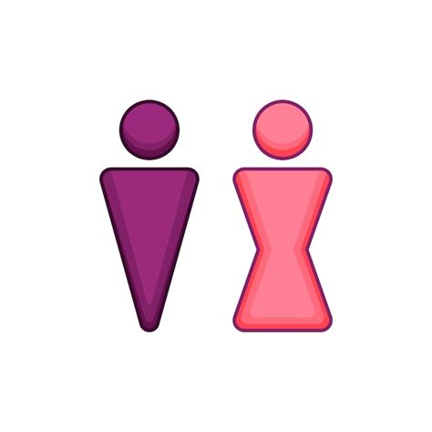 Free Vector Flat Design Male Female Symbols