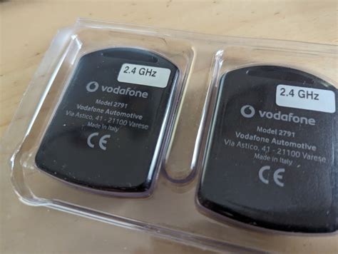 Pair New Genuine Vw Audi Vodafone Cobra Tracker 2791 24ghz Fobs Ebay