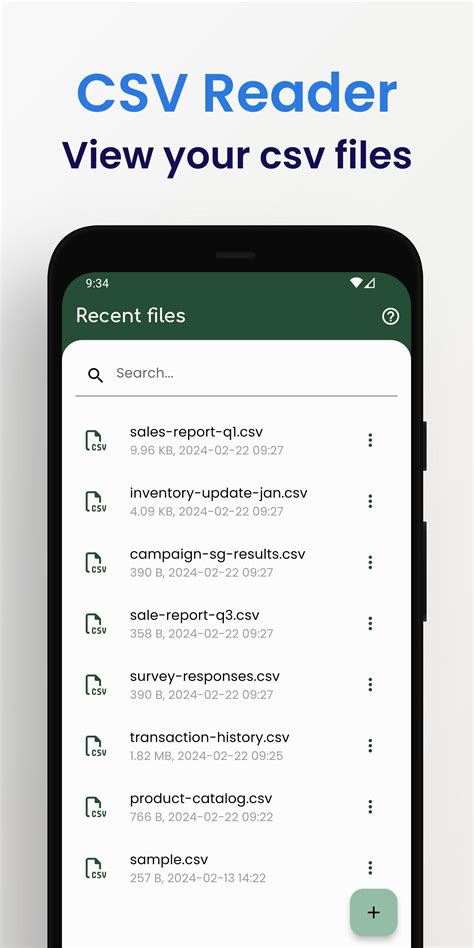 Csv File Viewer Smart Csv Apk For Android Download