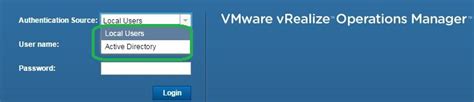 Remove All Vcenter Server Option From Vrops Authentication Source