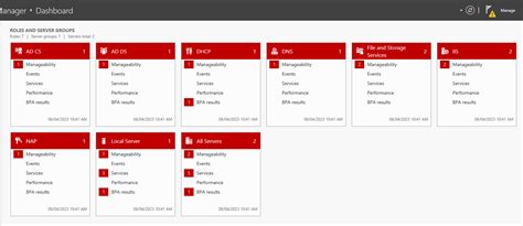 windows server 2012 r2 server manager manageability error online cannot get service data