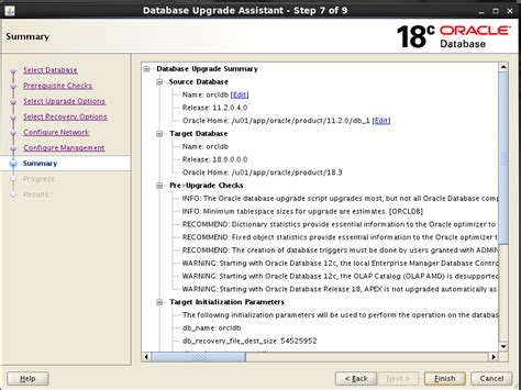 Oracle 18c Database Upgrade From 11 2 0 4 To 18 3 0 0 Using Dbua Oracledbwr