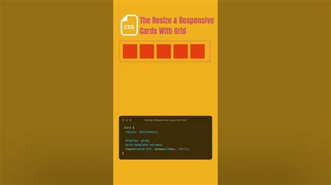 resize css property and grid responsive display coding cssanimation webdevelopment