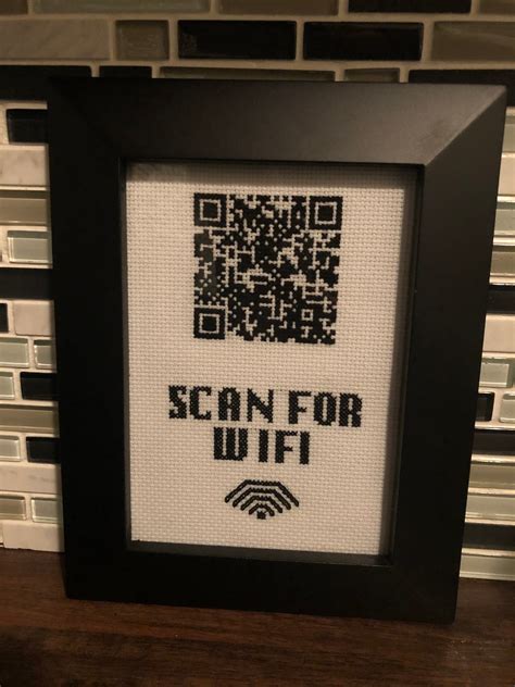 rick roll qr code scan for wifi digital cross etsy