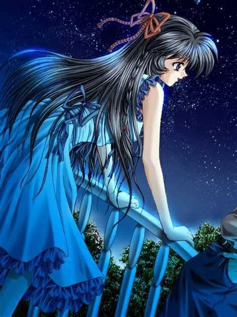 Anime Galleries Dot Net Love Mangagirl Looking Down Pics Images