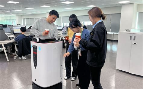 현대엘리베이터 충주 본사서 로봇배송서비스 오픈