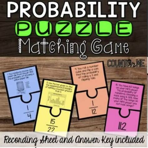 Probability Matching Game By Thriving Teacher Inc Tpt