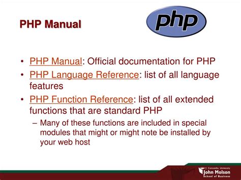 Ppt Post Module Php Functions And Mysql Powerpoint Presentation Free