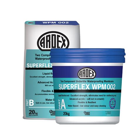 Ardex Wpm002 Superflex Two Part Undertile Membrane Mjs Floorcoverings
