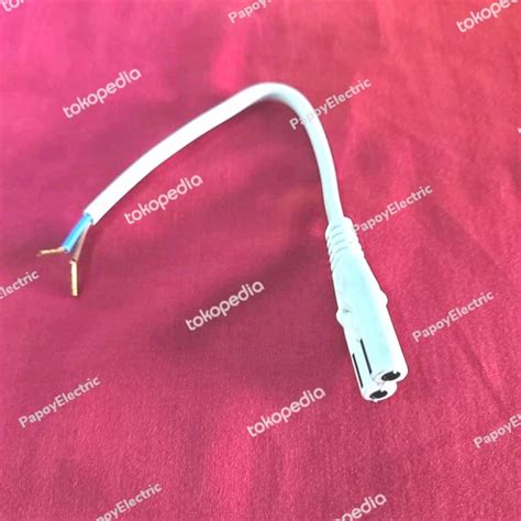 Jual Socket Listrik Lampu T5 Philips Led Colokan Conector Trunkable